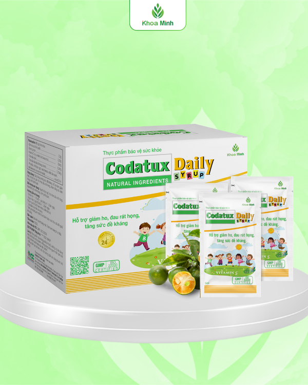 Siro ho Codatux Daily - 30 gói - Khoa Minh Healthcare