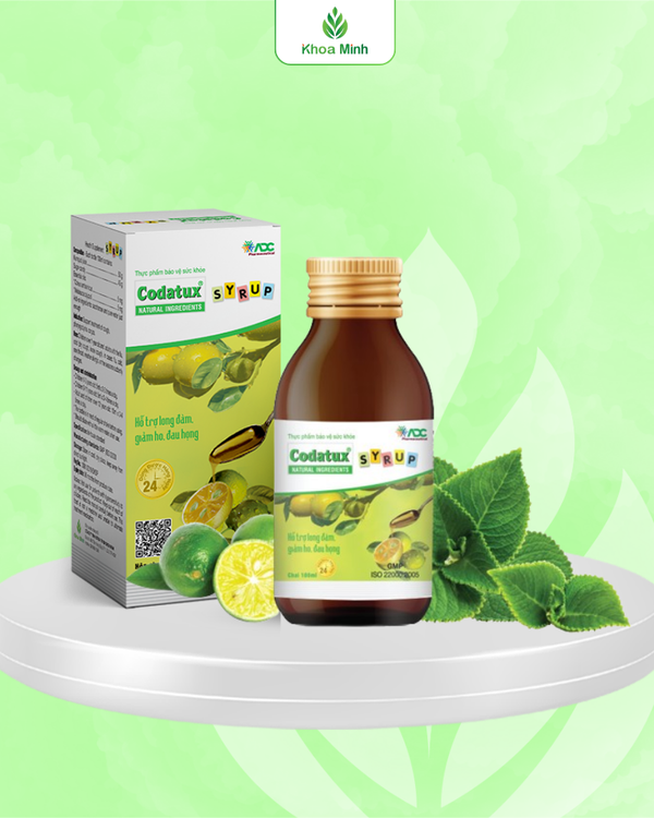 Codatux Syrup - Chai 100ml - Khoa Minh Healthcare